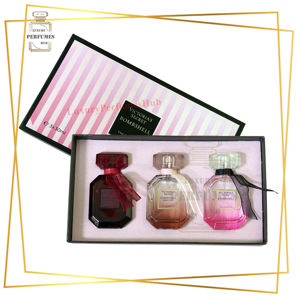 💯% VS Bombshell 3in1 Gift Set 3x30ml | Shopee Malaysia