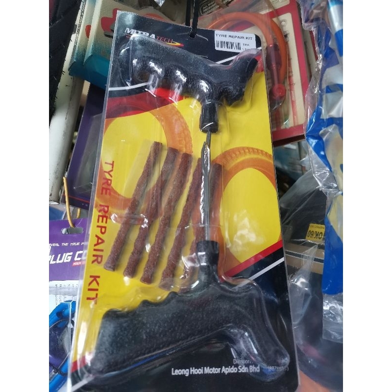 Tyre Repair Kit Set Alat Penampal Tayar Tubeless Tampal Gam Gum Getah ...