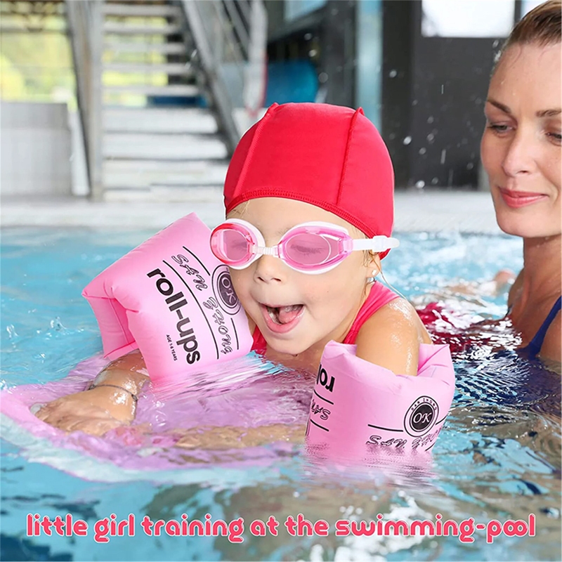 GOOGOO BIRD Inflatable Arm Bands Floatation Swimming Rings Tube Armlets ...