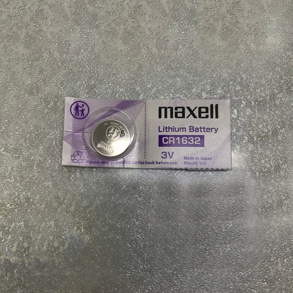 Maxell CR1632 3V Button Cell Lithium Battery | Shopee Malaysia