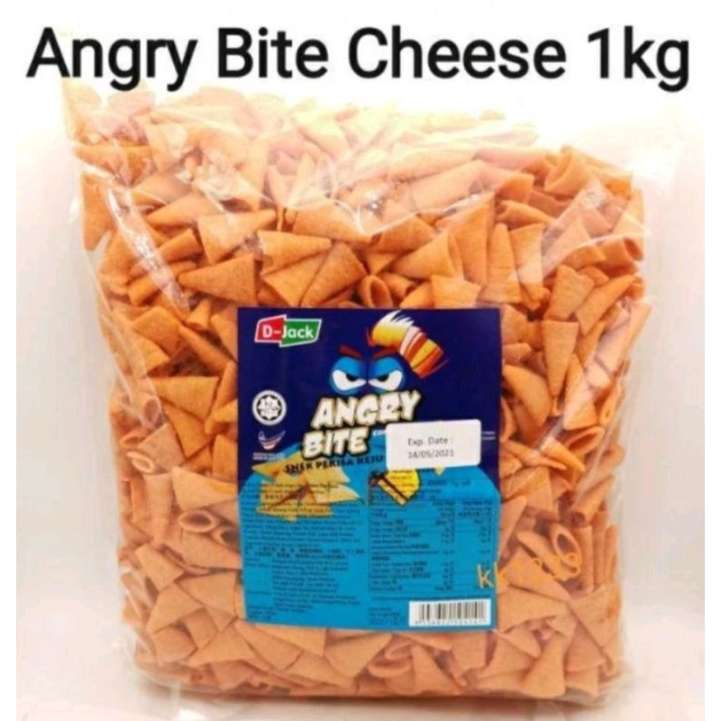 Angry Bites Cheese / Snek Perisa Keju 1Kg | Shopee Malaysia