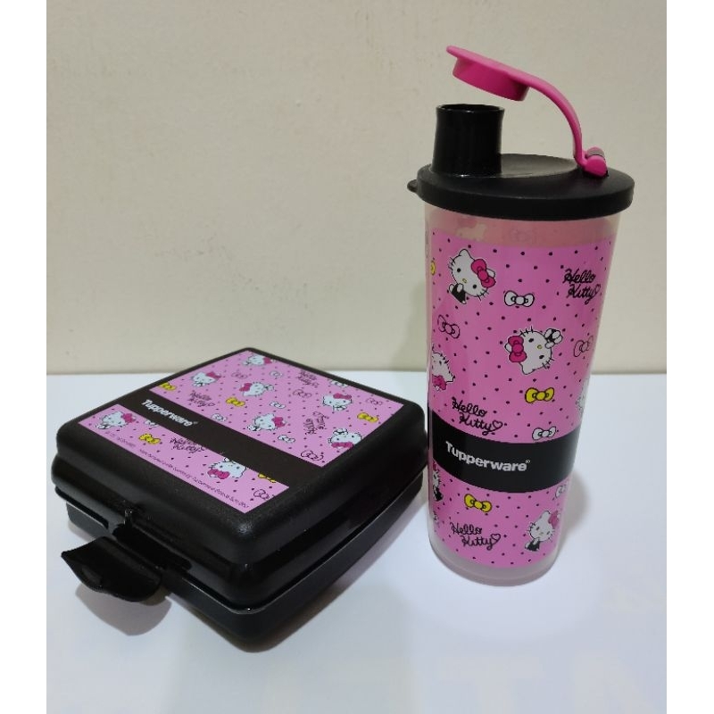 TUPPERWARE HELLO KITTY LUNCH SET | Shopee Malaysia