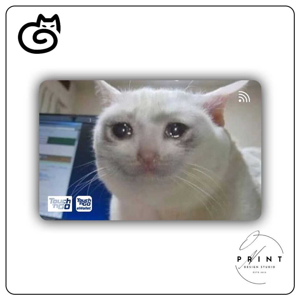 [Cat Memes] High Quality - Tng / Touch n Go Card Sticker - ATM Card ...