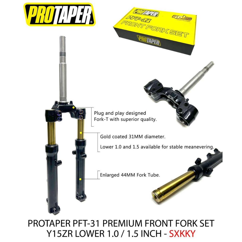 ( Y15 & Y16 ) PROTAPER PFT-31 PREMIUM FRONT FORK SET (LOWER 1.0INCH / 1 ...