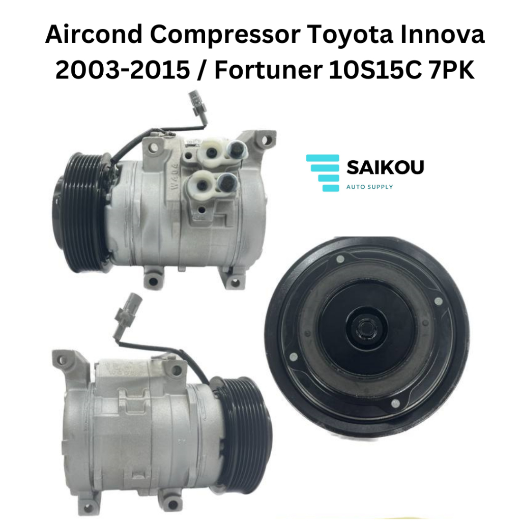 Aircond Compressor Recond Toyota Innova 2.0 2003-2015 / Fortuner 10S15C ...