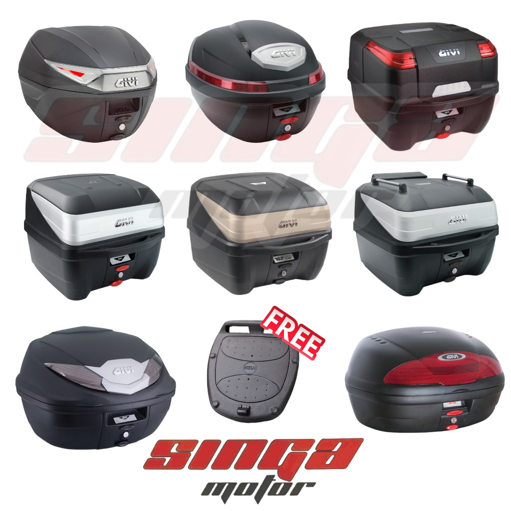 KOTAK SIMPANAN BOX GIVI MONOLOCK TOP CASE BOLD HARD BAG LIMITED EDITION C30 B270 B32 B33 B360 ...