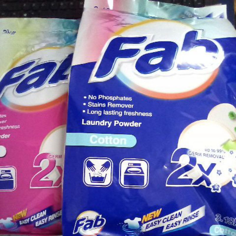 Fab Detergent Powder 3kg/3.18kg | Shopee Malaysia