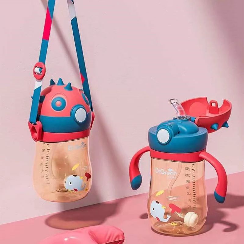 DR. GREEN WEIGHTED STRAW CUP PPSU 240ml/300ml | Shopee Malaysia