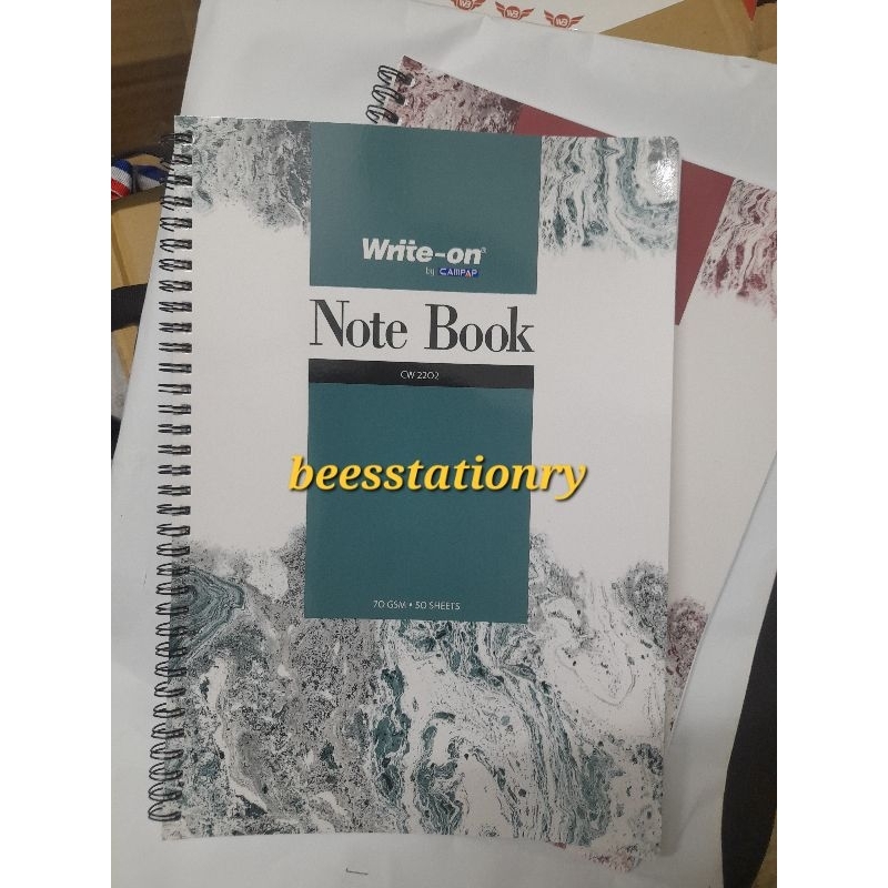 CW2202 Campap A4 Write-On Spiral Note Book | Shopee Malaysia