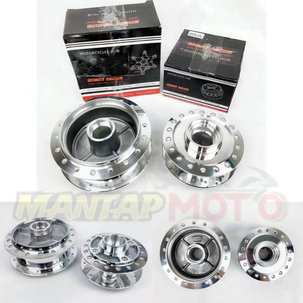 EX5 DREAM W100 W100R W125 WAVE125 CHROME HUB SET DIAMOND POLISH HONDA ...