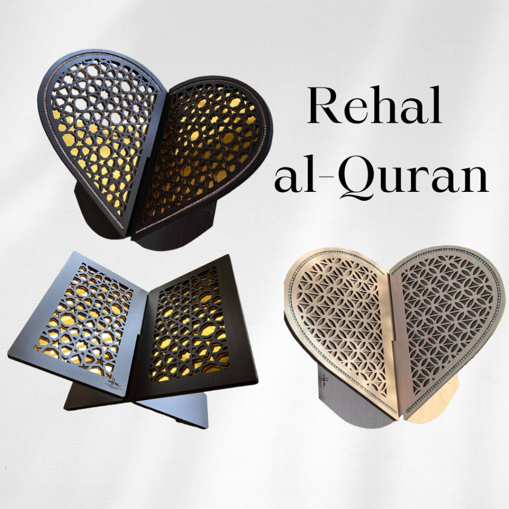 [REHAL] Rehal Al-Quran Kayu Exclusive by Hanna Mirae | Shopee Malaysia