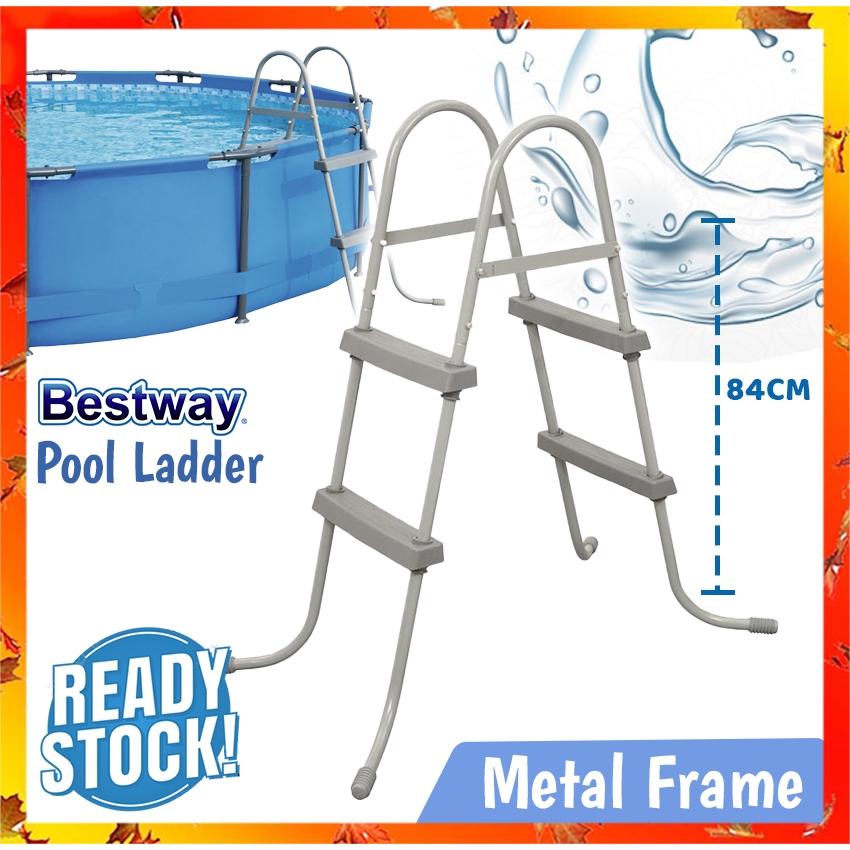 BESTWAY 58430 Pool Ladder Swimming Stairs Step Adult Children Family ...