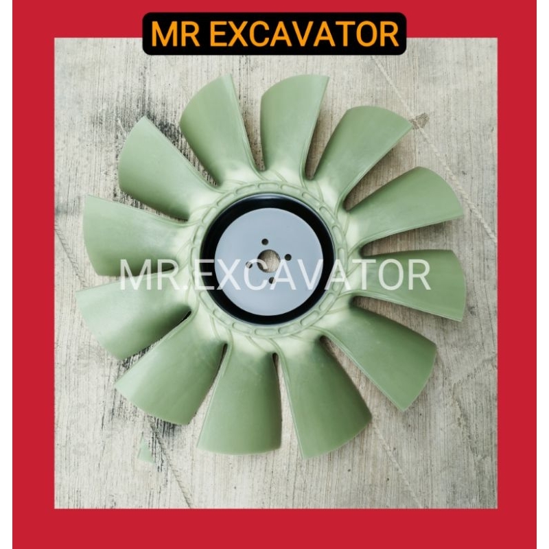 Mitsubishi 6D14 Excavator Radiator Fan Blade Kipas Tangki Air (12 Blade ...