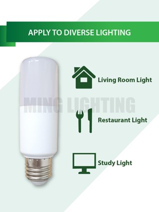 LED Stick Bulb E27 PLC 10W 15W 20W 25W Energy Saving Mentol Lampu Meja Siling Ceiling Lighting ...