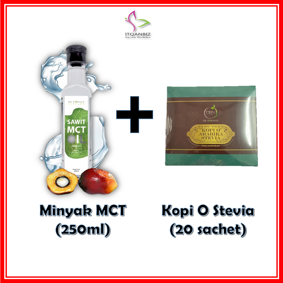 DR NORMAN : MCT Oil / Minyak MCT Sawit - Energy Booster & Ejen Bakar Lemak | Shopee Malaysia