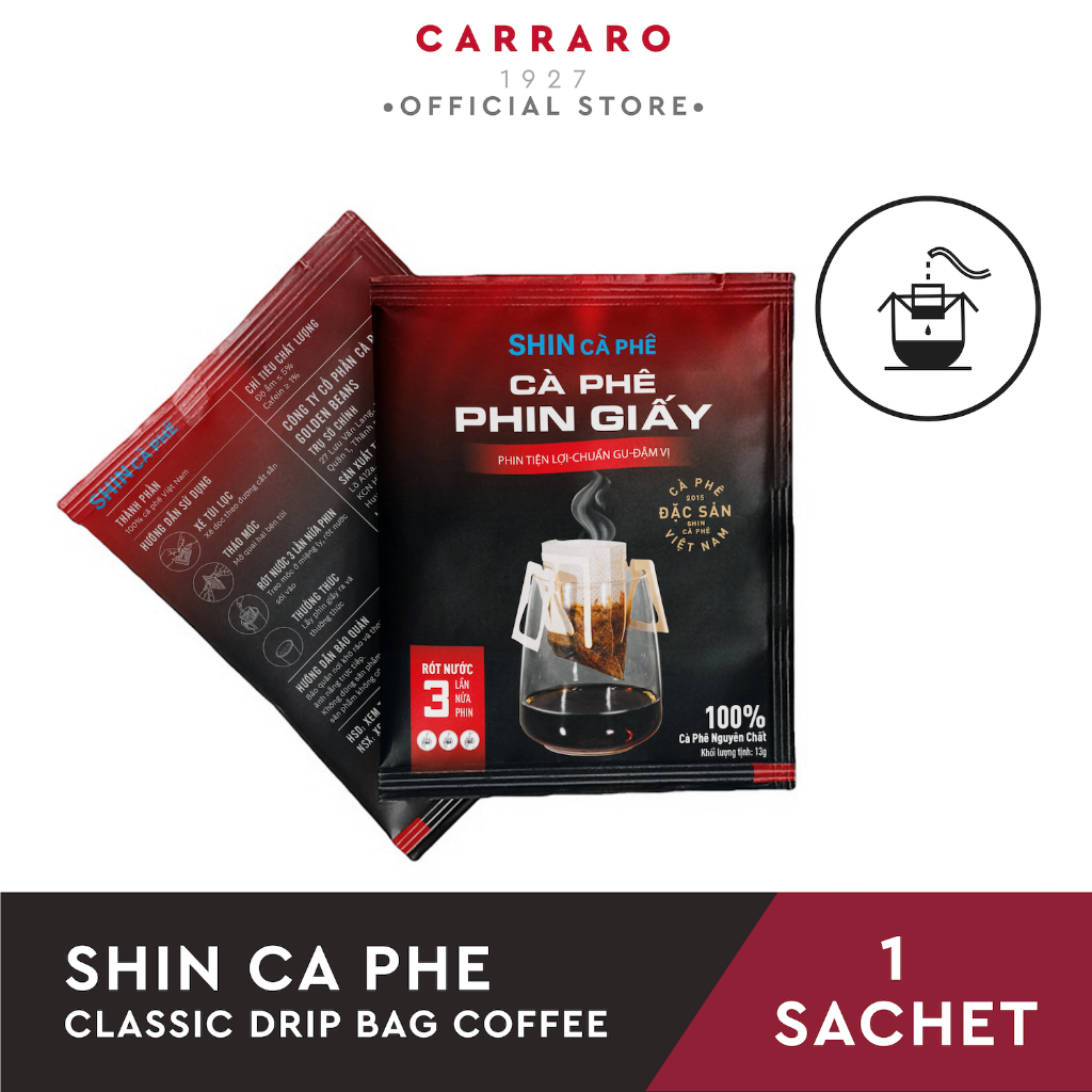 [NOT FOR SALE] SHIN CA PHE Classic Drip Bag Coffee (1 sachets x 13g ...