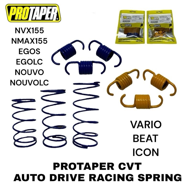PROTAPER CVT AUTO CLUTCH RACING SPRING NVX155 NMAX155 VARIO AVANTIZ ...