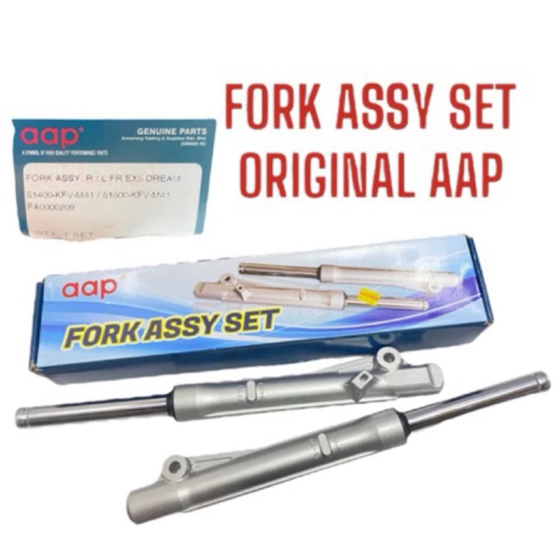 EX5/DREAM/WAVE100 [ ORIGINAL aap ] FRONT FORK SET / LEFT & RIGHT SET | Shopee Malaysia