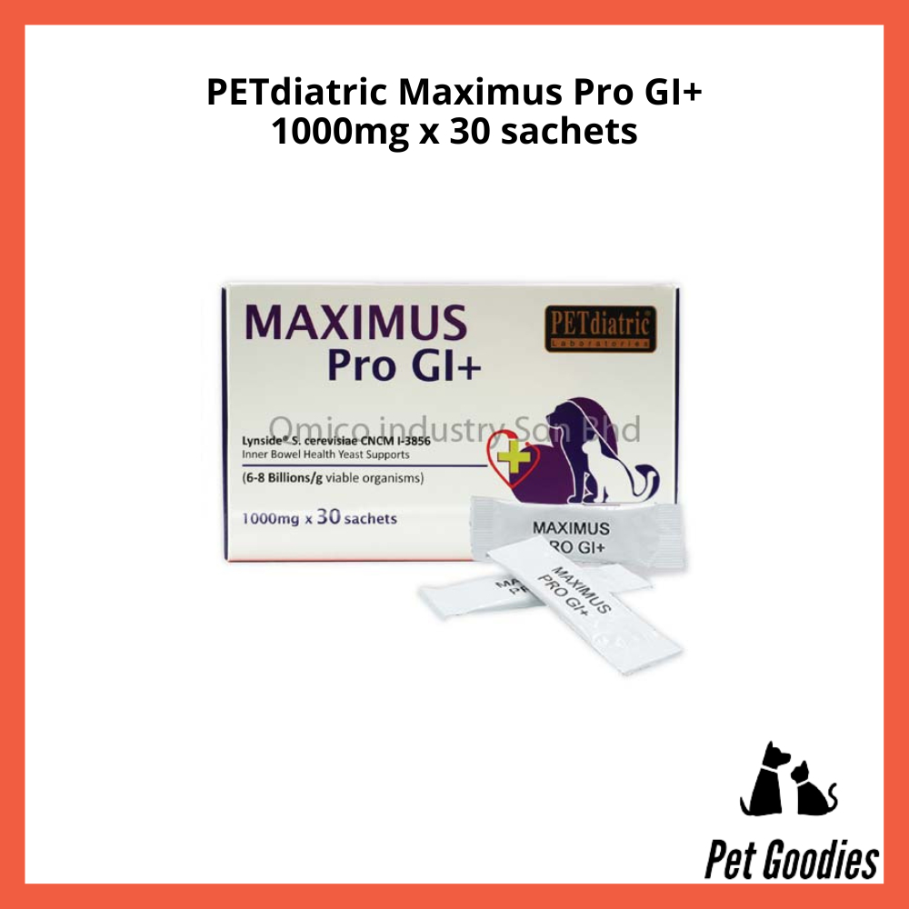 PETdiatric Maximus Pro GI+ 1000mg x 30 sachets | Shopee Malaysia
