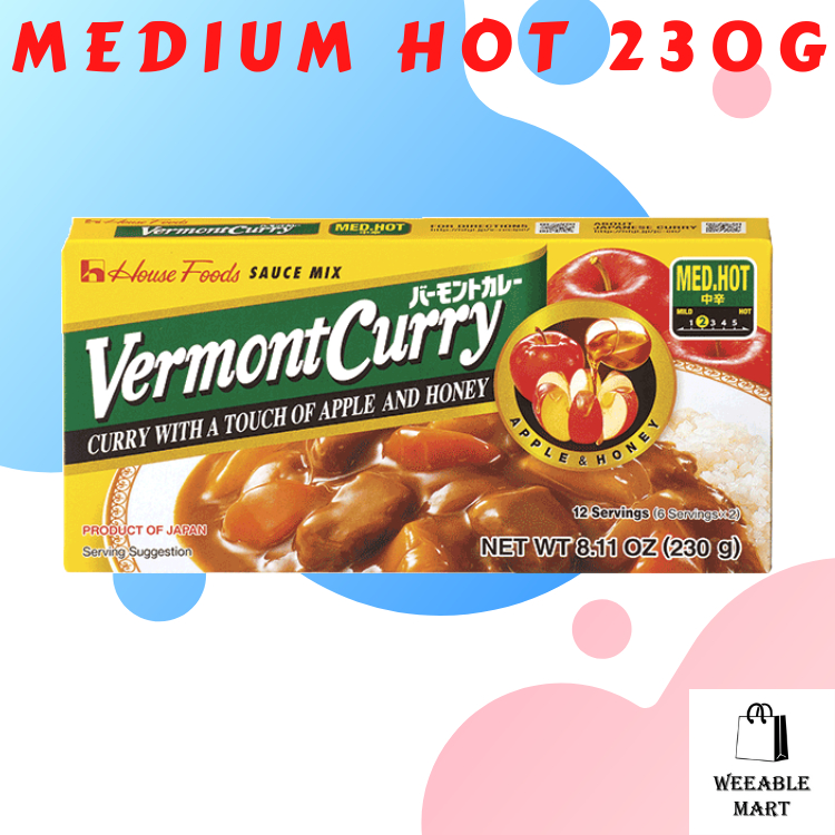Japan House Vermont Curry Japanese Curry Cube Sauce Mix with Apple and ...