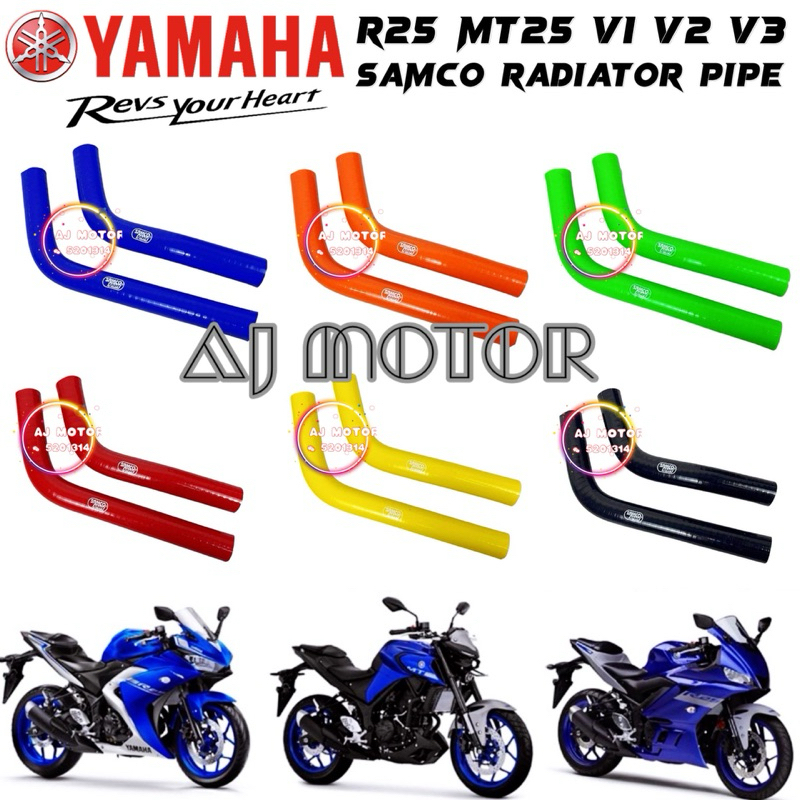 RADIATOR PIPE Y15ZR Y16ZR LC135 R15 MT15 R25 MT25 NVX155 NMAX155 ...
