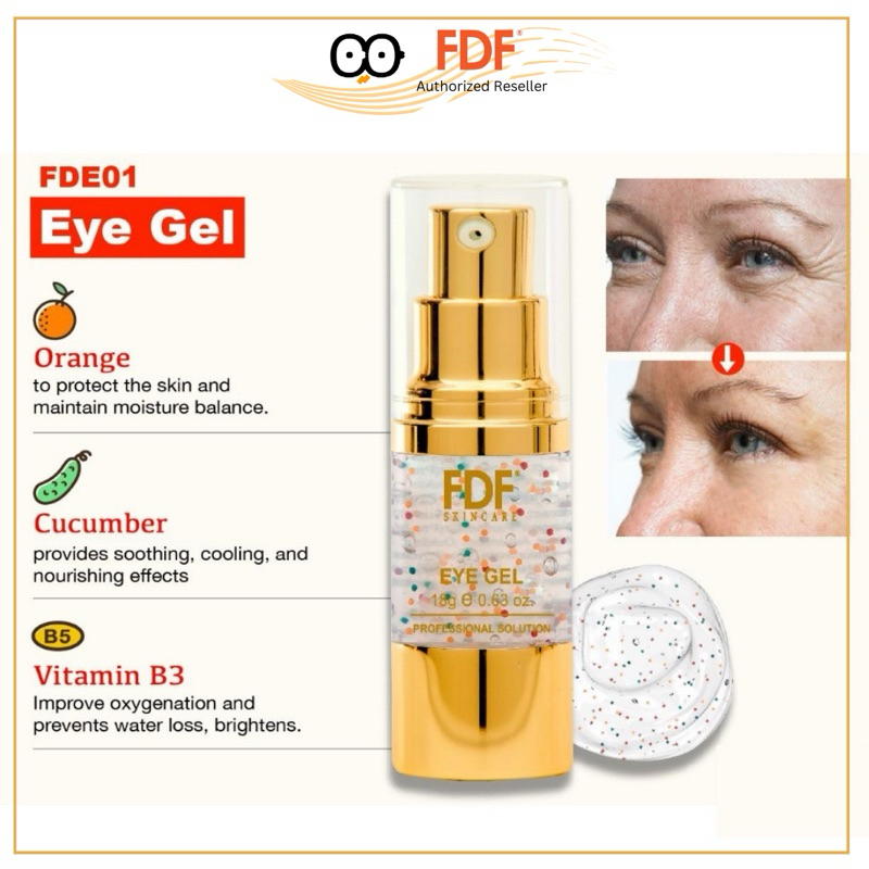 FDF Skincare Eye Gel (18ml) | Shopee Malaysia