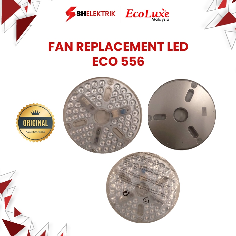 Ecoluxe Original Fan Replacement LED – ECO 556 | Shopee Malaysia