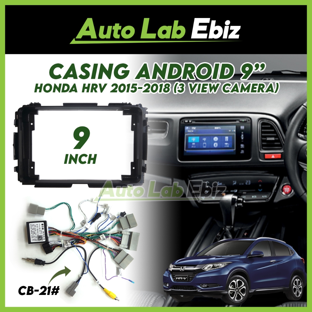 HONDA HRV 2015-2021 Android Player Casing 9" inch with Socket Power ...