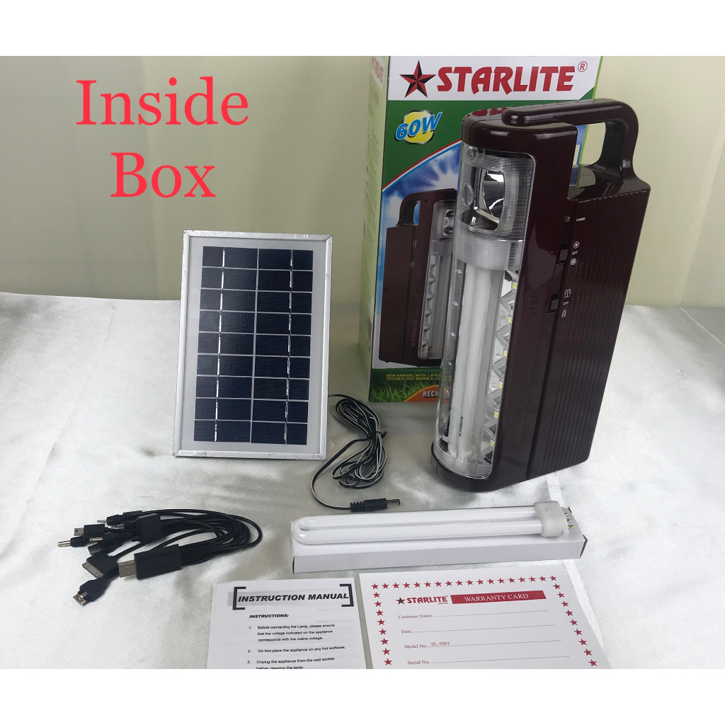 ORIGINAL JAPAN Emergency Light, Starlite SL-5001 Made in Japan | Shopee ...