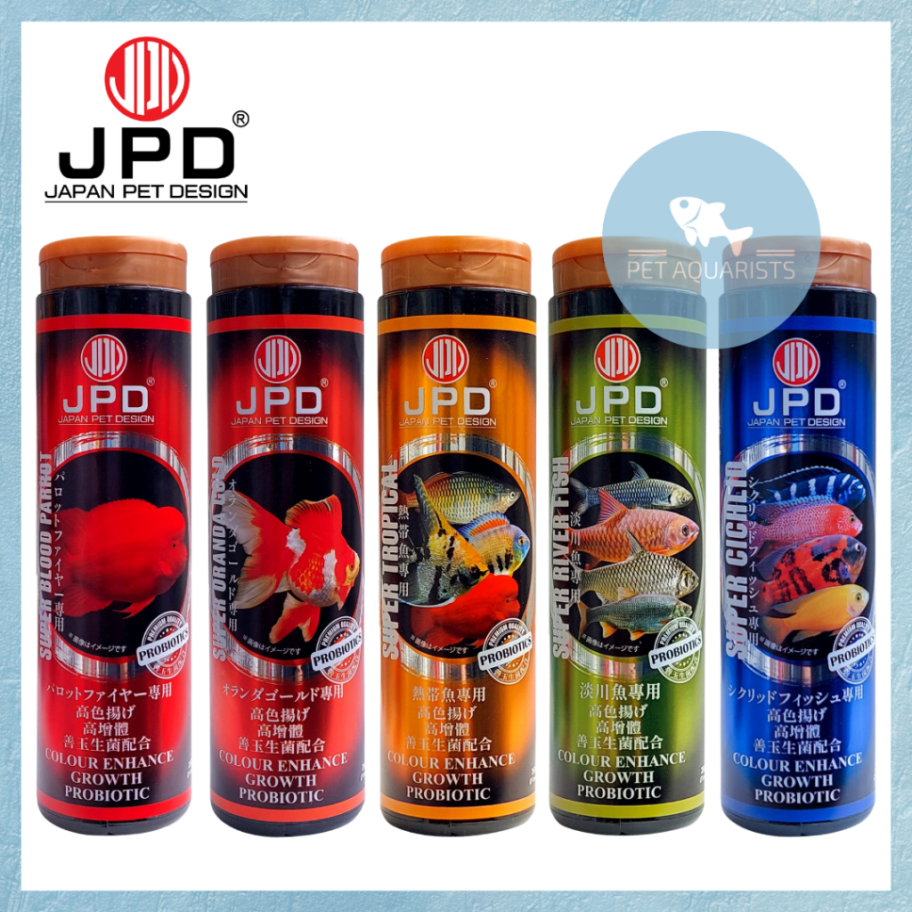 JPD SUPER FOOD SERIES (260G) Super Blood Cichlid / Super Oranda Gold ...
