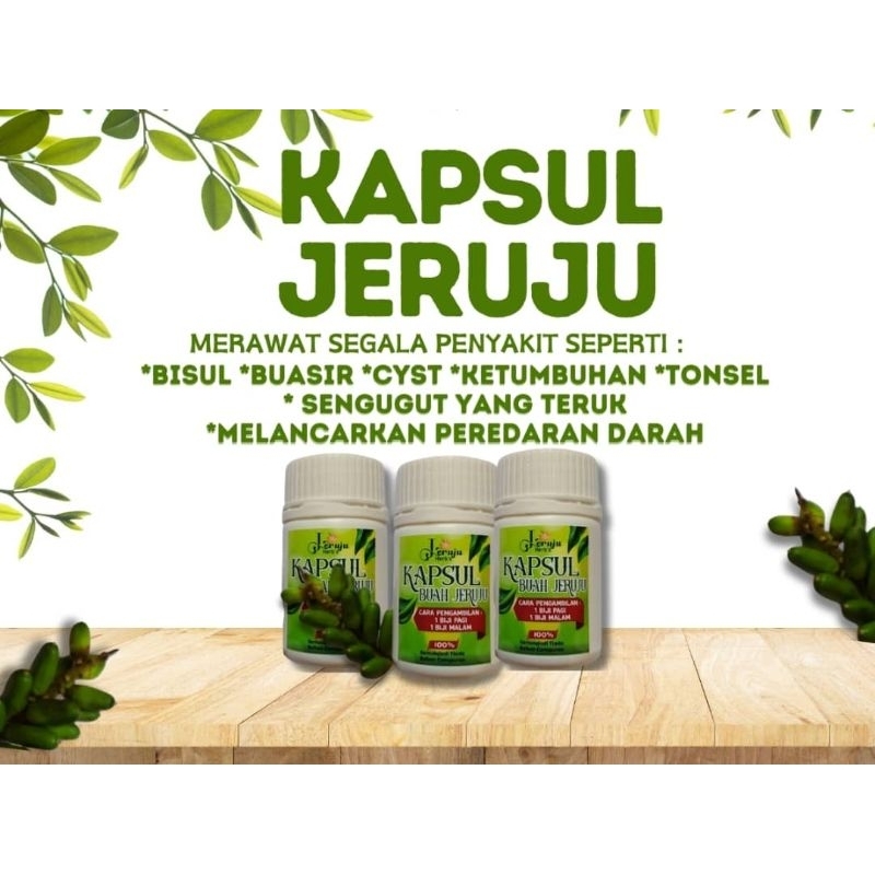 Kapsul Jeruju Ubat Bisul,Buasir ,Fistula ,Resdung | Shopee Malaysia