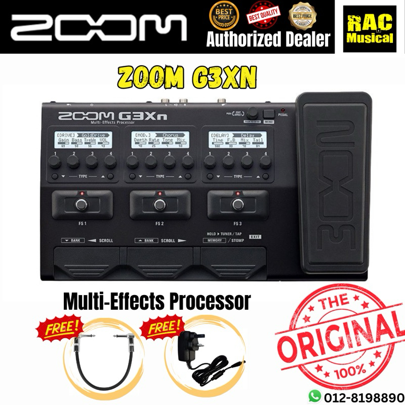 ZOOM G3XN Multi-Effect Guitar Processor/ Guitar Effect Pedal | Shopee ... ZOOM G3XN Multi-Effect Guitar Processor/ Guitar Effect Pedal | Shopee ...