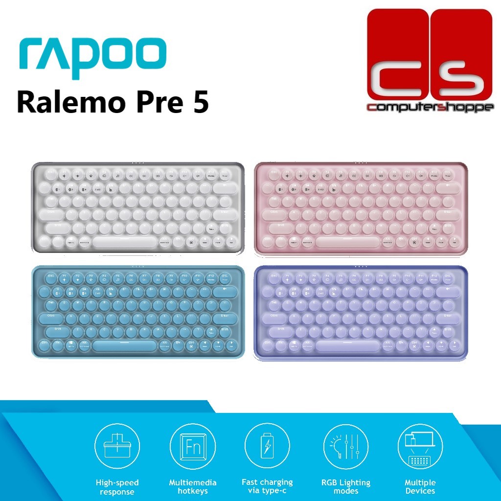 Rapoo Ralemo Pre 5 Multi-mode Wireless Mechanical Keyboard | Shopee ...