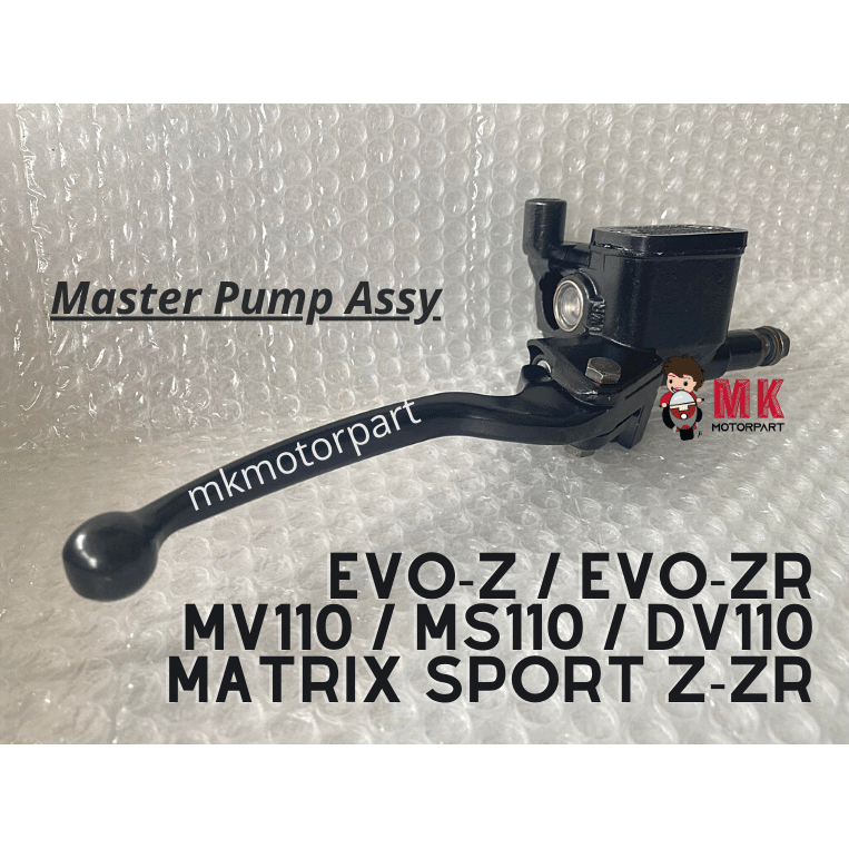 (SET) FRONT MASTER PUMP Set Demak EVO Z zR Matrix Sport Z zR MV110 DV110 MS110 MASTER CYLINDER ...