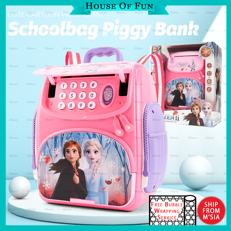 Tabung Kids Money Saving Box Piggy Bank Password Digital Money ...
