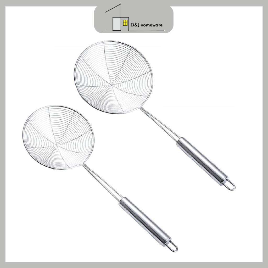 Deep Frying Wire Strainer Skimmer / Spider Colander Ladle S.Steel ...