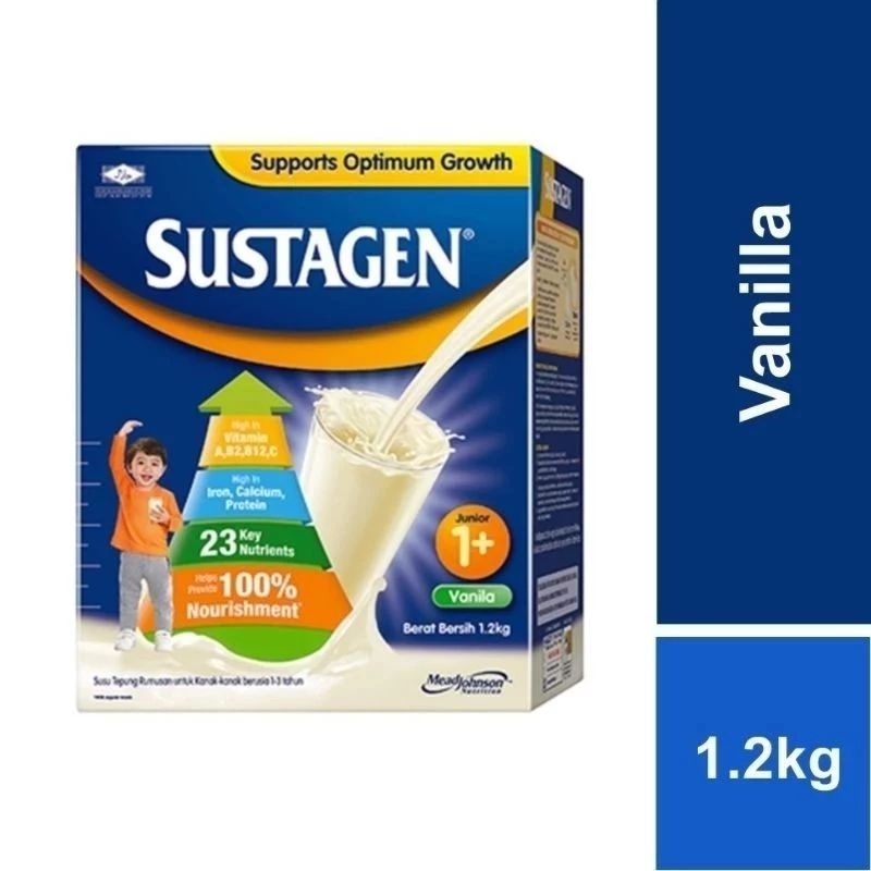 sustagen junior 1+ original/ vanilla 600gr. 1.2kg | Shopee Malaysia