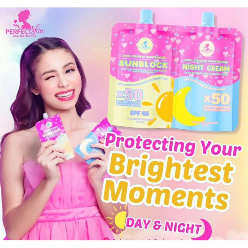 PerfectSkin Twin Pack Day and Night Cream 30g | Shopee Malaysia