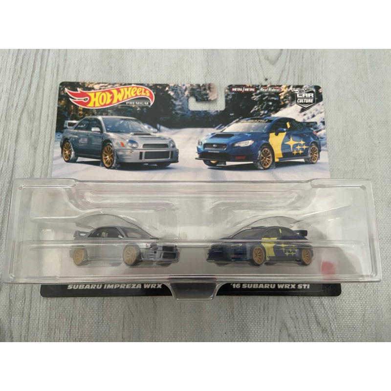 HW 2024 Car Culture Twins Pack Subaru Impreza WRX+16’Subaru WRX STI | Shopee Malaysia