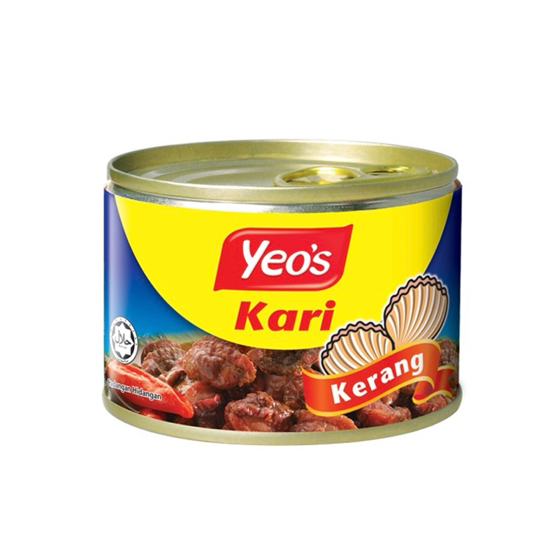 145g Yeo’s Cockles Curry Kari Kerang 咖喱蚶肉 Halal | Shopee Malaysia