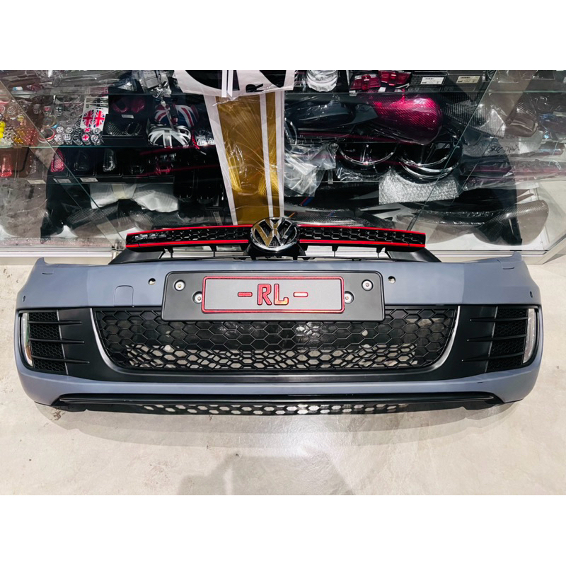 Volkswagen Golf mk6 GTI front bumper skirt lip diffuser cover vent ...