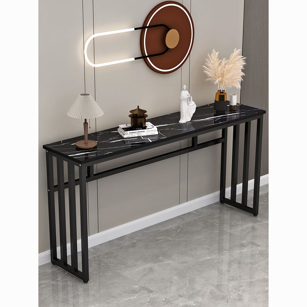 Console Table Entrance Shelf Luxury Home Foyer Cabinet Simple Table ...