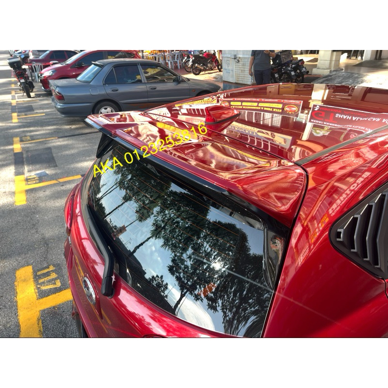 Perodua Myvi G3 2018 2022 Spoiler Gear Up V2 With Paint | Shopee Malaysia