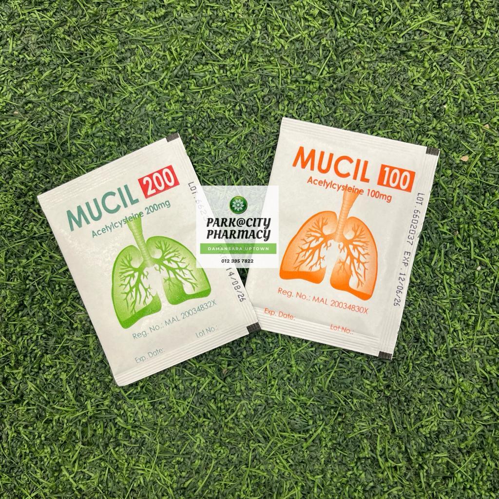 T.O Mucil 100mg / 200mg 1s Acetylcysteine Same as Fluimucil | Shopee ...