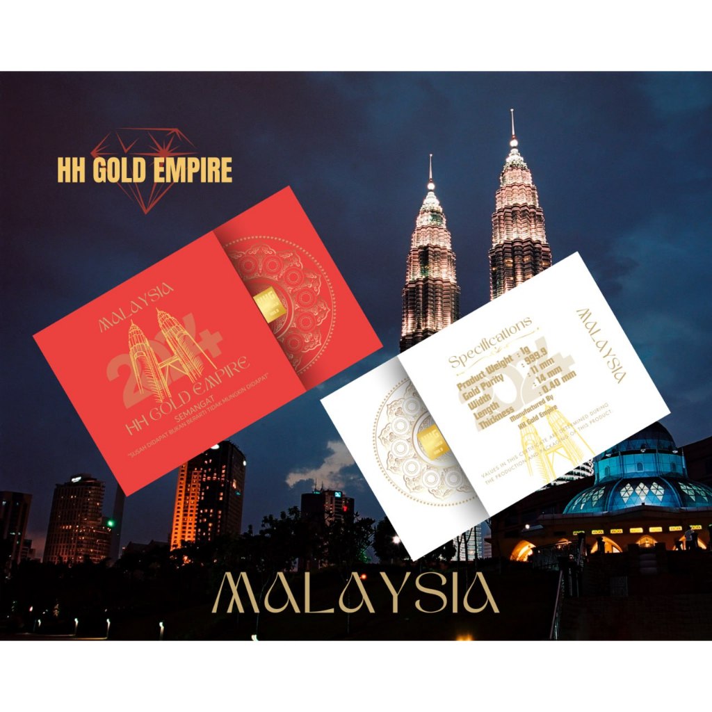 999.9 GOLD BAR (1G) MALAYSIA 2024 EDITION | Shopee Malaysia