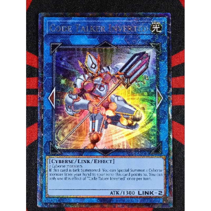 YUGIOH KONAMI RC04-AE046 Code Talker Inverted (Collector's Rare/Secret Rare/Super Rare) | Shopee ...