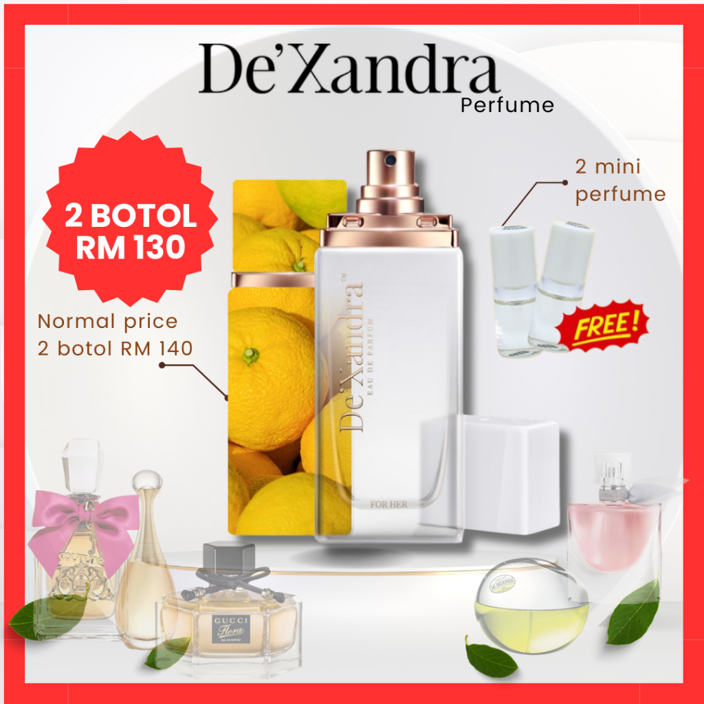 Dexandra Perfume Original HQ For Her EDP 35ml Pati Minyak Wangi tahan ...