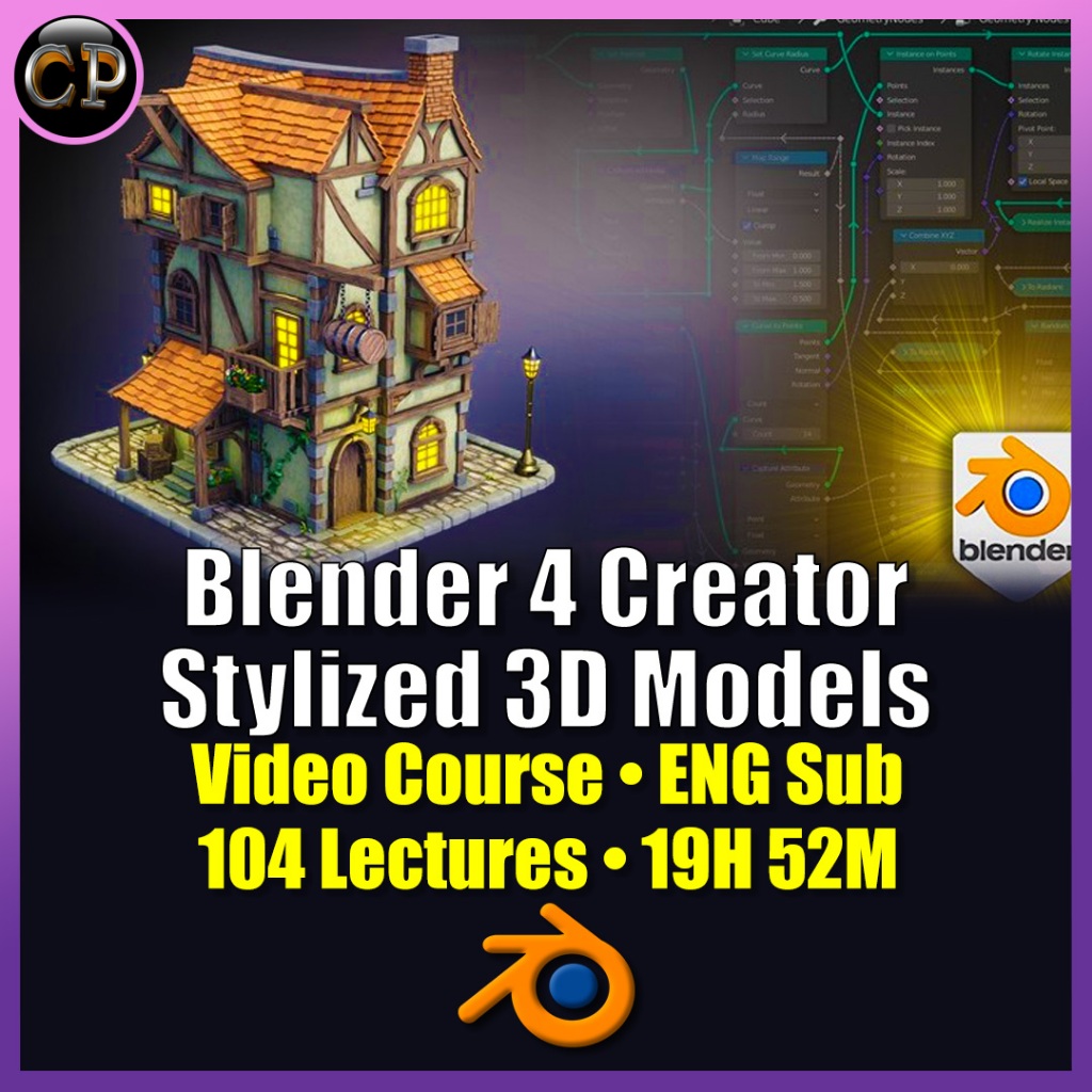 Blender 4 Creator Stylized 3D Models Course - Video Course For PC ...