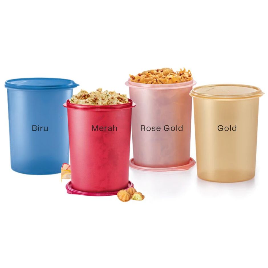 Tupperware Tall Canister 10L Giant Food Canister Tong Keropok Bekas ...