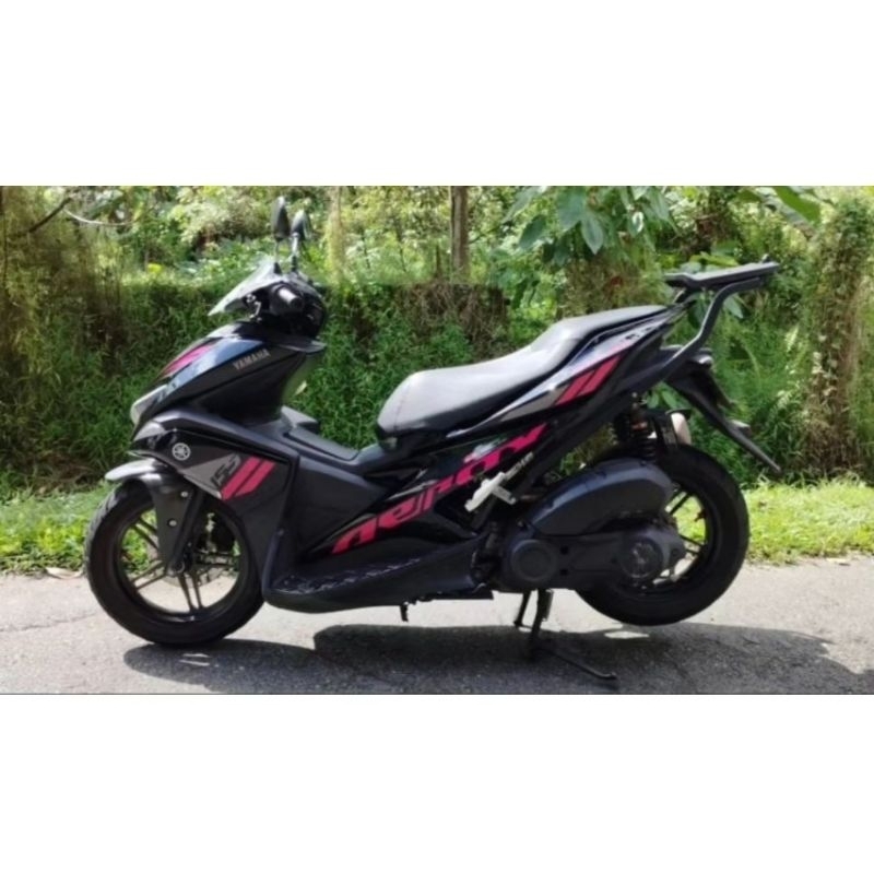 NVX V1 AEROX V1 ORI HLD COVERSET CUSTOM STICKER TANAM BLACK/PINK 049 | Shopee Malaysia